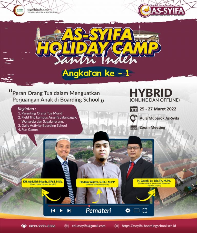 PMB Assyifa - Pendidikan dan Pondok Pesantren Assyifa